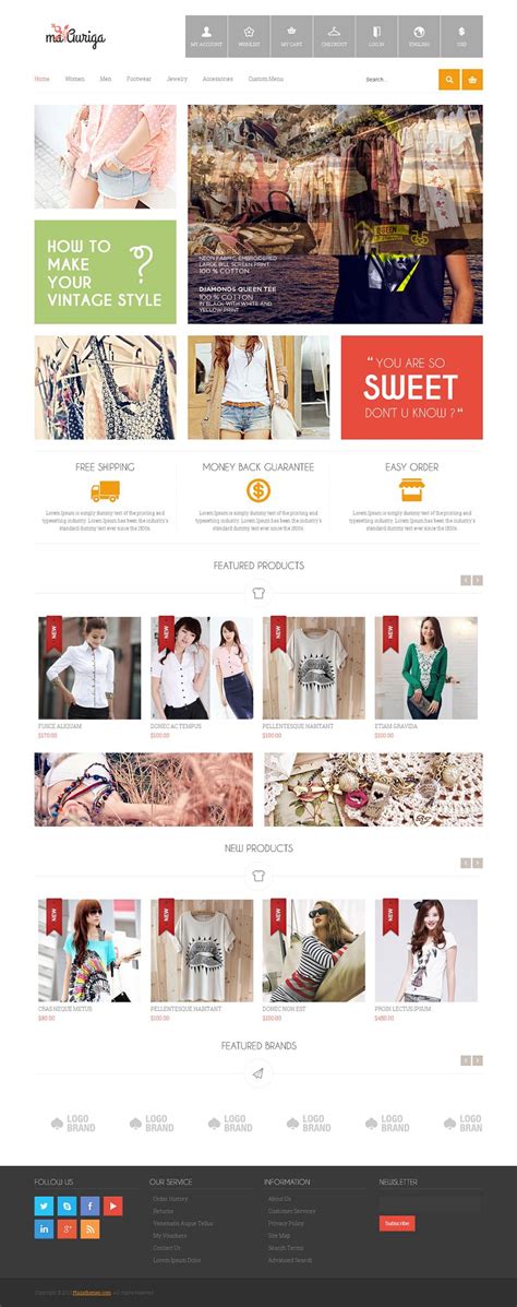 Auriga Responsive Fashion Store Magento Theme