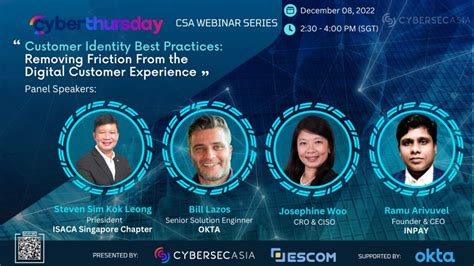 Cybersecasiaorg On Linkedin Okta Ciam Customeridentity Digital