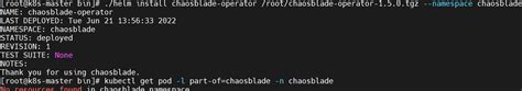 问题：安装chaosblade operator1 5 0版本后 pod起不来 · issue 155 · chaosblade io