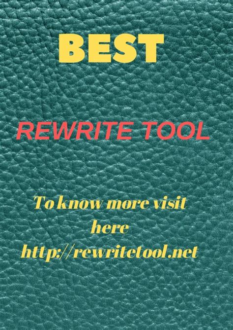 Ppt Ai Content Rewriter Best Rewrite Tool Powerpoint Presentation Id11622696