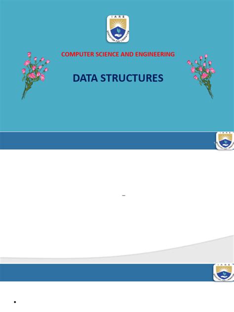 Dsslidesm1 Pdf Algorithms And Data Structures Computer Programming