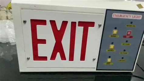 AGNI LED Emergency Exit Lights 220v At Rs 2500 In Noida ID 16146671612