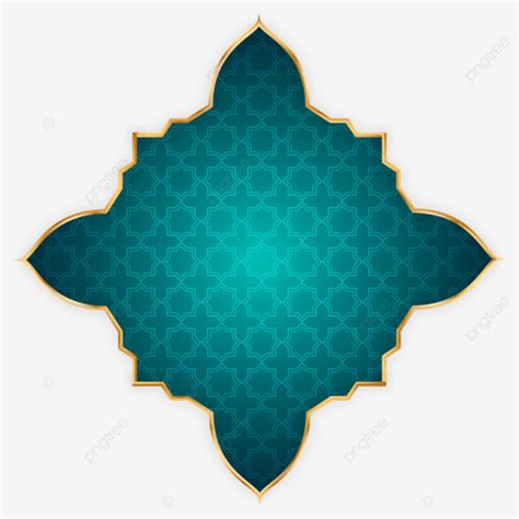 럭셔리 이슬람 스타일의 골든 프레임 벡터 이슬람 국경 호화로운 국경 황금 텍스트 상자 Png 일러스트 및 벡터 에 대한 무료 다운로드 Pngtree