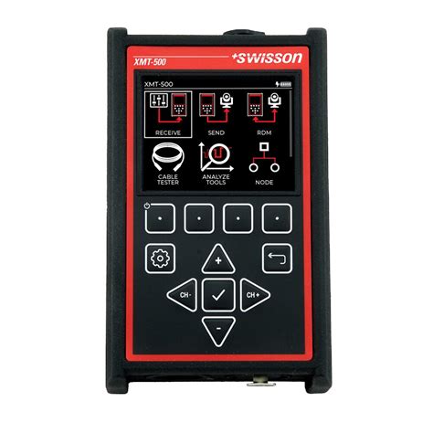 Swisson Dmx Tester And Rdm Ethernet Controller Xmt 500 Saleswl