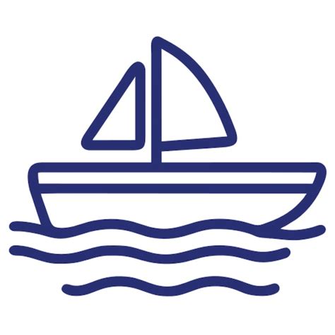Premium Vector Boat Icon Outline
