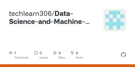 GitHub Techlearn Data Science And Machine Learning Using Python