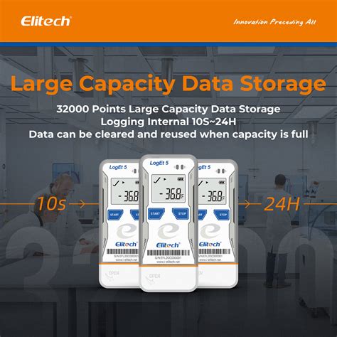 Elitech Loget 5 Th Temperature And Humidity Data Logger — Elitecheu