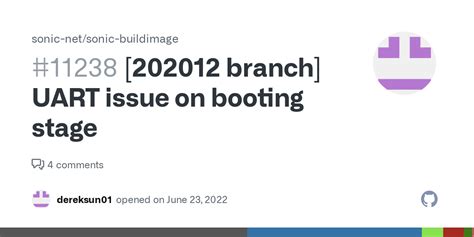 202012 Branch Uart Issue On Booting Stage · Issue 11238 · Sonic Netsonic Buildimage · Github