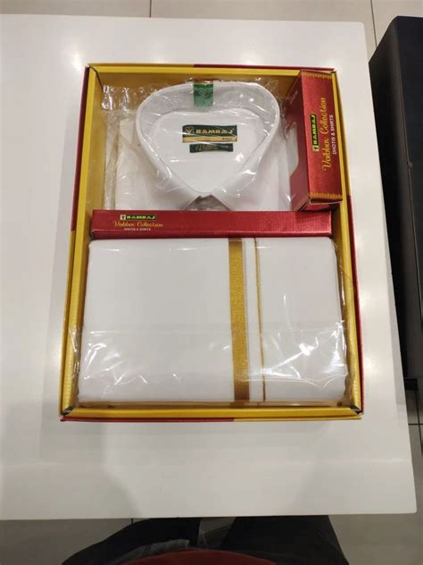 Cotton Solid Ramraj Dhoti Set Size Large At Best Price In Mysore Id 2851057769912