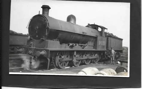 Lmsr Ex Lnwr Class 6f 0 8 0 No9039 Vintage Image Ref L130