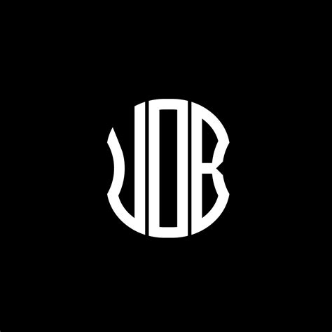 Udb Letter Logo Abstract Creative Design Udb Unique Design 14266335