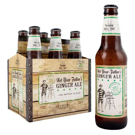Not Your Fathers Ginger Ale 6 Pack Bottles Bevmo Bevmo