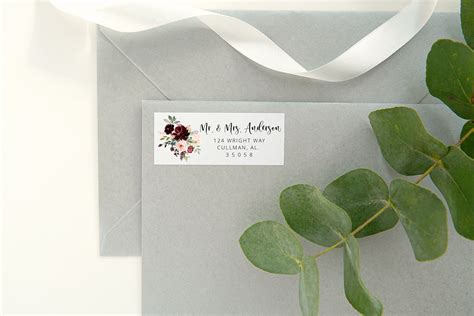 Return Address Label Instant Download DIY Address Labels Etsy