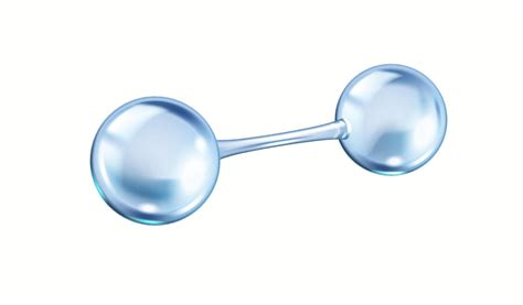 Blue Collagen Molecule Structure From Atoms Realistic Illustration Model Consists Of Equal