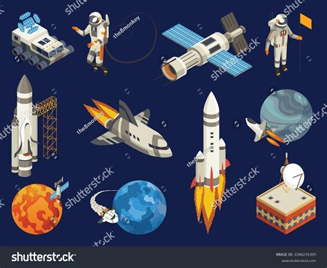78 948 Space Rocket Satellite Stock Vectors And Vector Art Shutterstock