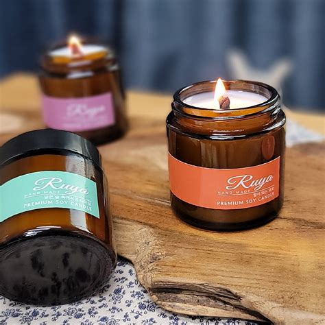 따꿈 따꿈 루야캔들 나무심지 110g 소이왁스 향이좋은 감성소품 위시버킷