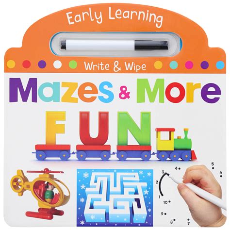 Early Learning Write And Wipe Mazes And More Fun