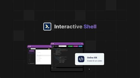 interactive shell review instant access web terminals with ide