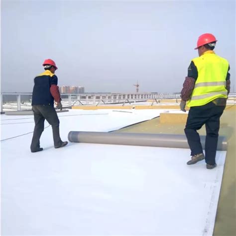 Tpo Thermoplastic Polyolefin Waterproofing Membrane Construction