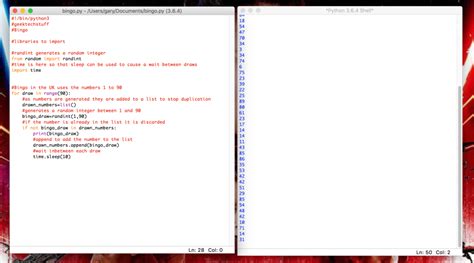 Bingo V1 Python Geektechstuff