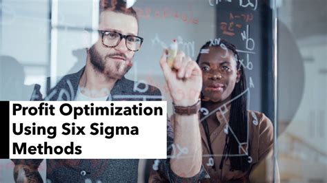 Profit Optimization Planning Make The Most Of Your Black Belts