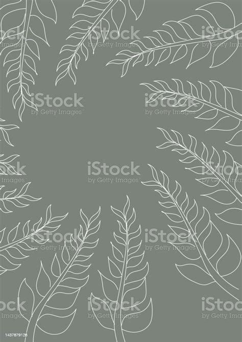 나뭇잎과 손이 있는 유기적인 모양의 추상적인 배경은 파스텔 색상으로 선을 그립니다 텍스트를 위한 공간이 있는 현대적인 디자인 템플릿입니다 브랜딩 디자인을위한 최소한의 세련된