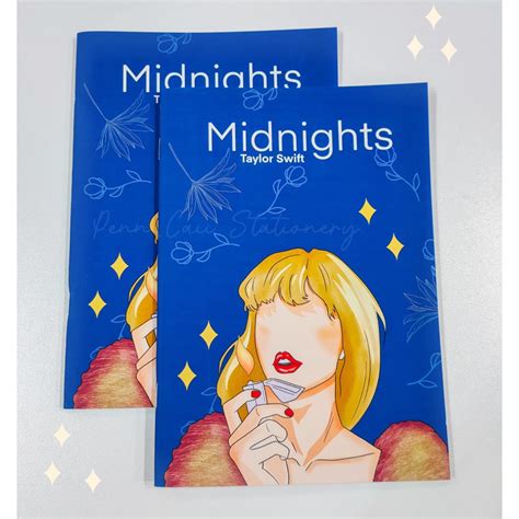 Ts Midnights Notebook Taylor Swift Notebook Shopee Philippines