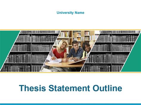 Thesis Statement Outline Powerpoint Presentation Slides Presentation Graphics Presentation