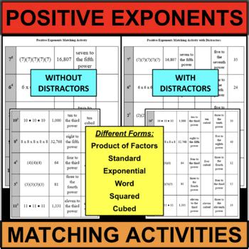 Expanded Form And Exponential Form Teaching Resources TPT