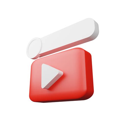 Play Button Youtube Youtube Video Icon Logo Symbol Red Banner Social