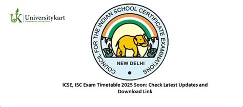 ICSE ISC Exam Timetable 2025 Out Check Latest Updates And Download Link