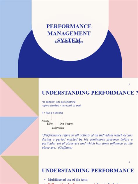 Performance Management System 1 Pdf Performance Appraisal Goal