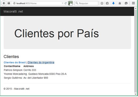 ASP NET MVC Usando Ajax em aplicações MVC Ajax ActionLink II