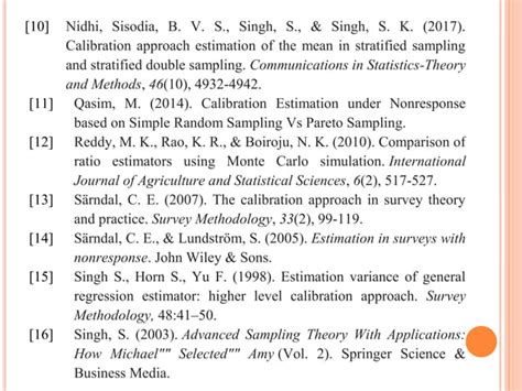 Calibration Approach For Parameter Estimation Pptx