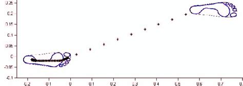 Zmp Trajectory For The Reference Half Step Download Scientific Diagram