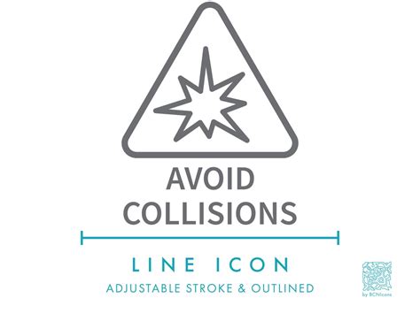 Avoid Collisions Jewelry Care Line Icon Svg Minimalist Avoid Scratches Jewellery Care