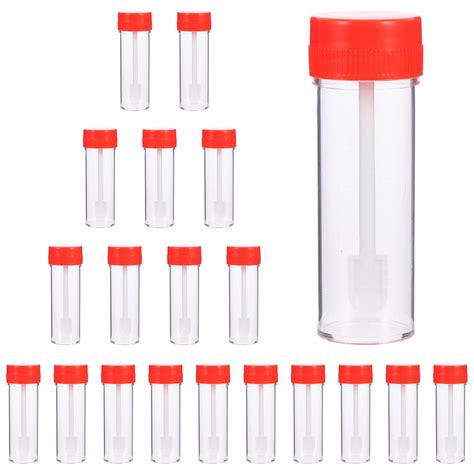Buy 20pcs Sterile Specimen Cups Specimen Collection Vial Urine Cups