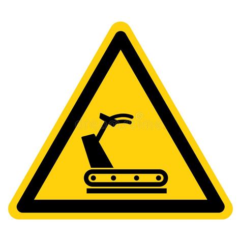 Treadmill Symbol Sign Vector Illustration Isolate On White Background Label EPS10 Stock Vector