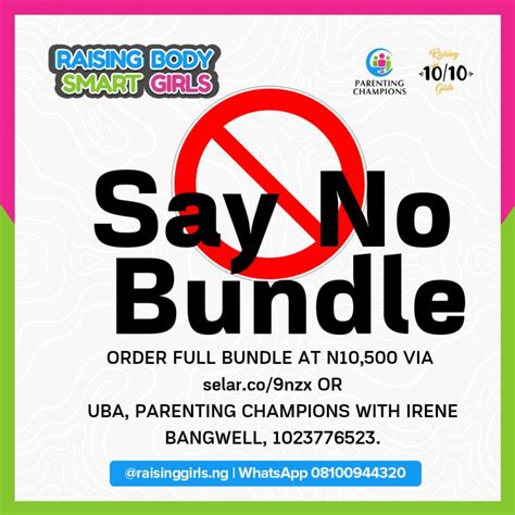 Buy Say No To Sex Bundle By Irene Bangwell On