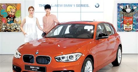 포토 Bmw 소형 해치백 뒷바퀴굴림형 새모델 출시