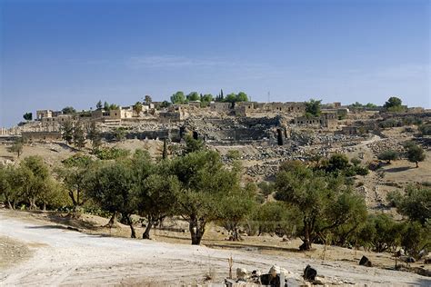 Travel4pictures Umm Qays Ruins Of Umm Qays Jordan Arabia