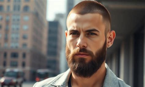Buzz Cut With Beard Modern Mens Style Guide