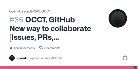 Mark Van Der Net On Linkedin Occt Github New Way To Collaborate