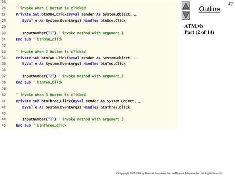 Ppt Tutorial 25 Atm Application Introducing Database Programming