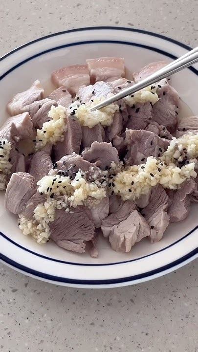 전자레인지로 15분만에 수육완성 Youtube