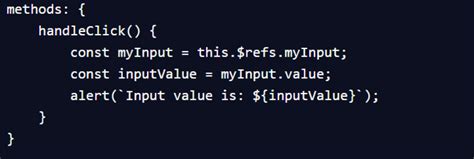 Vue Js Get Element By Ref