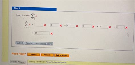 Solved Https Tutorial Exercise Find The Sum Use The Chegg Com