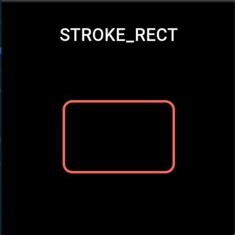 STROKE RECT Zepp OS Developers Documentation
