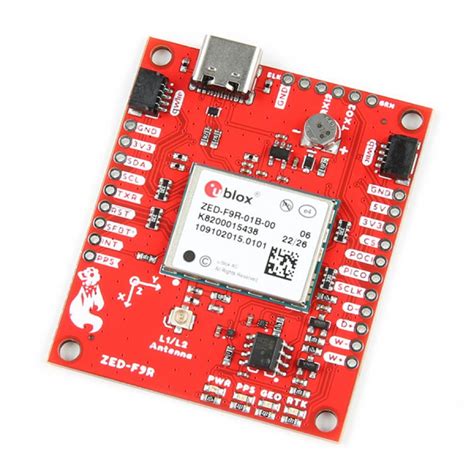 sparkfun gps rtk dead reckoning breakout zed f9r qwiic [gps 22693