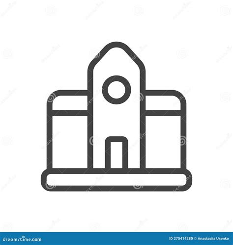 Outline Style Ui Icons Education And School Class Collection Vector